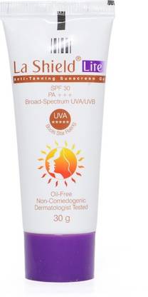 Glenmark Sunscreen - SPF 50 PA+++ La Shield Lite Anti-Tanning Sunscreen ...