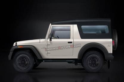 Mahindra THAR Modified Sports Car Matte Finish Poster Paper Print ...