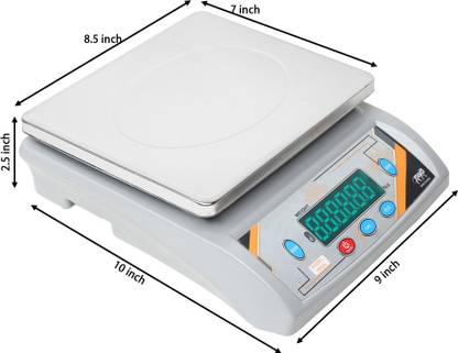 kurmi sf-802L 30 Kg Weight Machine With SS Pan Weighing Scale Price in ...