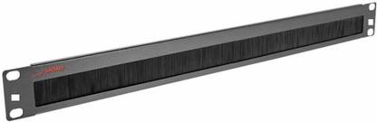 SADAIV Rack Mount Brush Panel 1U (1Pcs) - 19-Inch Rack or Cabinet Black ...