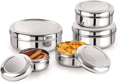 cello Steel Utility Container - 230 ml, 370 ml, 550 ml, 800 ml, 1000 ml ...