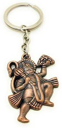 Spotlight Lord Hanuman Bajrangbali with Sanjeevani Religious Keychain ...
