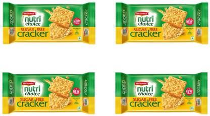 BRITANNIA Nutrichoice Sugar Free Cracker Salted Biscuit 300 G ( PACK OF ...