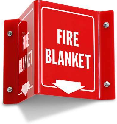 RLDigitalUnits Fire Blanket Emergency Sign Price in India - Buy ...