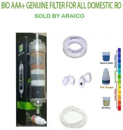 Alkaline BIO AAA+ GENUINE FILTER WITH PIPE & TEFLON Media Filter ...