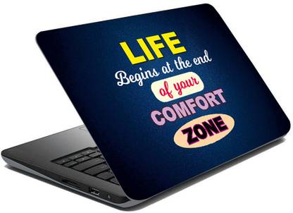 SSJMart 14 inch Laptop Skin - Motivational Quotes Laptop Sticker - HD ...