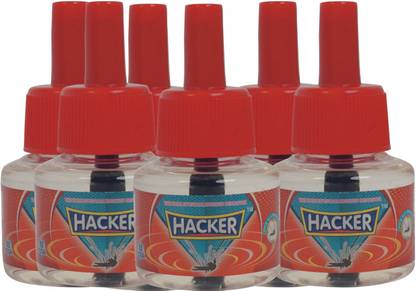 Hacker Moskiller Mosquito Repellent Liquid Vaporizer 45ml | Pack Of 6 ...