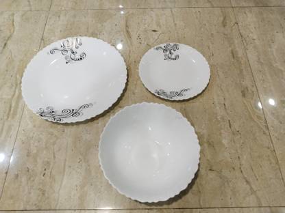 Nolta Pack of 9 Opalware OPAL DINNER SET 9PCS Dinner Set Price in India ...