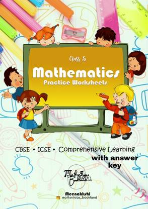 Class 5 Grade 5 Mathematics Practice Worksheets| Cbse/icse| Chapterwise ...