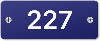 Flambird Numeral 227 Emergency Sign Price in India - Buy Flambird ...