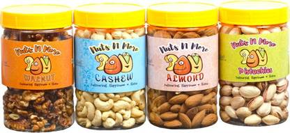 Nuts N More Healthful Cashew Almond Pistachio Walnut |Kaju Akhrot Pista ...