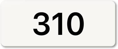 Flambird Numeral 310 Emergency Sign Price in India - Buy Flambird ...