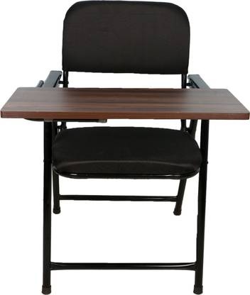 FURNIMAX Folding Study Chair With Cushion & Adjustable Writing Pad ...
