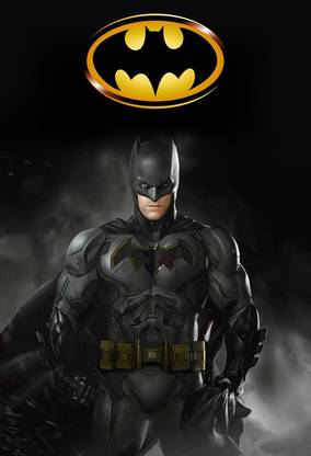 Poster Batman (Wall Poster, 300GSM Matt, 13x19 Inches, Rolled ...