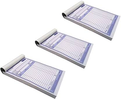 Kshivi Bill Book Cash Memo Writing Note Pads for Shops, Offices ( Pack ...