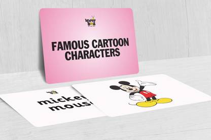 brainybeez Famous Cartoon Character Flashcards Price in India - Buy ...