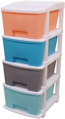 enerex 4xl Multiwood Unbreakable Plastic Free Standing Modular Storage ...