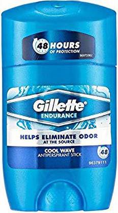 Gillette Endurance Cool Wave Antiperspirant Stick , 48 ML Deodorant ...