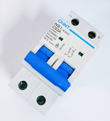 Green Tribe DC MCB 500V 63A CHINT - 01 Qty MCB Price in India - Buy ...