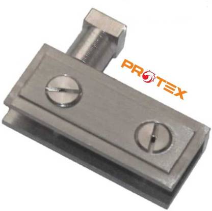 Protex 2x6 Glass Door Pivot Hinges Brass Clamp 6mm Pack of 12 pcs ...