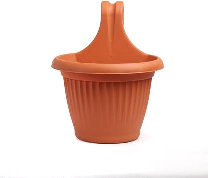 HARSHDEEP INDIA -Bello Hook Pot-Flower Pot/Planter, Colour-Terracotta ...