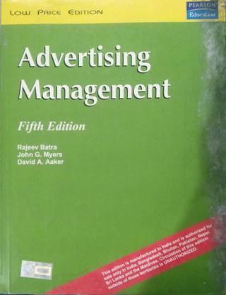 Advertising Management: Buy Advertising Management by RAJEEV BATRA at ...