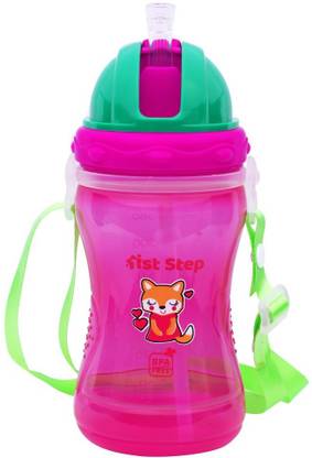 1st Step 360ml BPA Free Polypropylene Soft Straw Baby Sipper/Sippy Cup ...