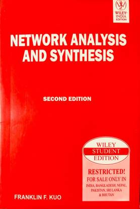 Network Analysis & Synthesis: Buy Network Analysis & Synthesis by FRANKLIN F KUO at Low Price in ...