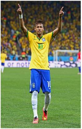 Neymar Wall Poster For Room Paper Print - Sports posters in India - Buy ...