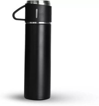 Bypass Flask Gift Set with Two Cups Hot&Cold Steel Thermos Vacuum ...