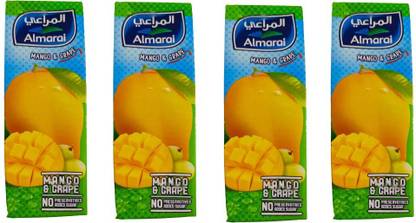 ALMARAI Mango & Grape Fruit Juice Imported 235ml No Preservatives No ...