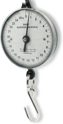Lexbax Circular Spring Balance 25kg Weighing Scale Price in India - Buy ...