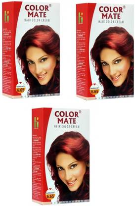 COLOR MATE Hair Cream , Burgundy - Price in India, Buy COLOR MATE Hair ...