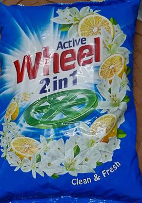 Wheel Active 2 in 1 Clean & Fresh Detergent Powder Price in India - Buy ...