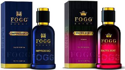Buy FOGG Scent Impressio & Scent Beautiful Secret Eau de Parfum - 100 ...