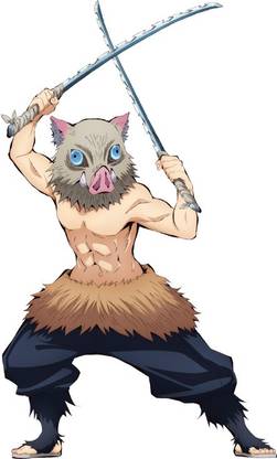 Hashibira Inosuke Demon Slayer: Kimetsu No Yaiba Matte Finish Poster ...