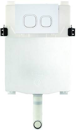 Parryware Concealed Cistern with Flush Plate (White 9 L) 005 Dual Flush ...