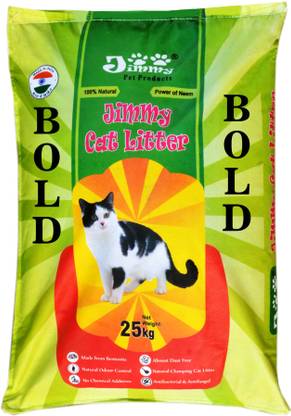 Jimmy cat litter 25kg bold Pet Litter Tray Refill Price in India - Buy ...