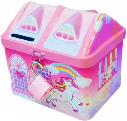 TOYVISION 2022 NEW House Unicorn Coin Bank Piggy Bank Kids, Money Box ...