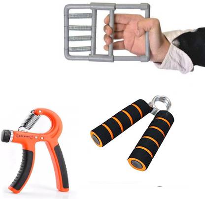 Dr Pacvu 3|Hand Grip,2 Gripper,1 Finger Stretcher for Increase forearm ...