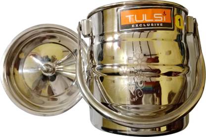 Tulsi Steel Milk Container - 1 L Price in India - Buy Tulsi Steel Milk ...