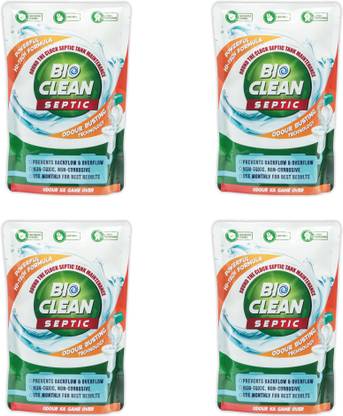 Bioclean Tank Cleaner and Odor Remover, Natural and Effective Bacteria ...