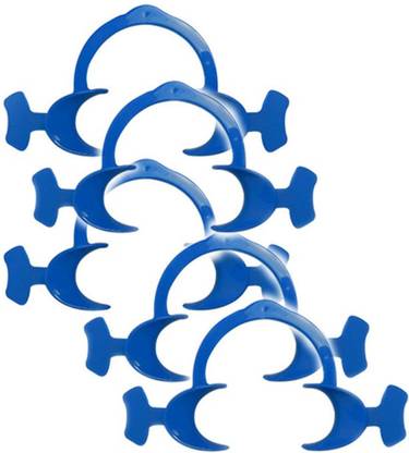 Dentosmile Flexi Eco Cheek Retractors with Wings - Blue, Large (10 ...