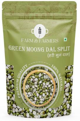 Farm & Farmers Organic Moong Dal (Split) Price in India - Buy Farm ...