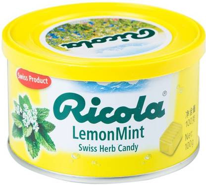 Ricola Lemon Mint Swiss Herb Candy Tin, 100g Lemon Mint Candy Price in India - Buy Ricola Lemon ...