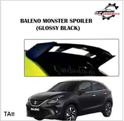 cardashion Baleno Monster Glossy Black spoiler Car Spoiler Price in ...
