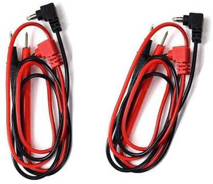 lookat Multimeter Probe Wires Test Tester Lead (Red & Black) set 2 ...