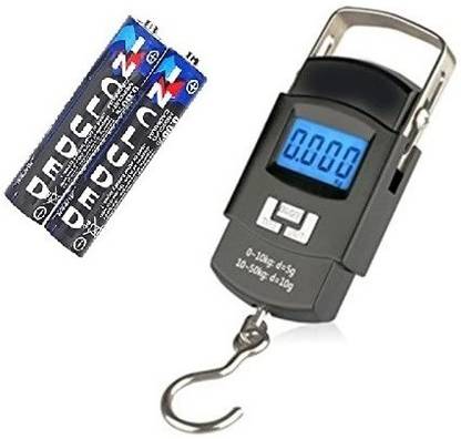 ND BROTHERS Digital Hanging Scale, LCD Screen 50kg weight capacity ...
