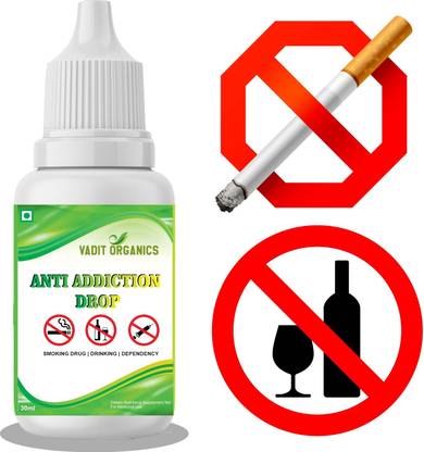 Vadit organics Anti Addiction Drops (An ayurvedic formula to stop ...