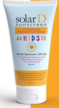 Solar D Sunscreen - SPF 50 PA++++ Sunscreen KIDS Broad Spectrum SPF 50 ...